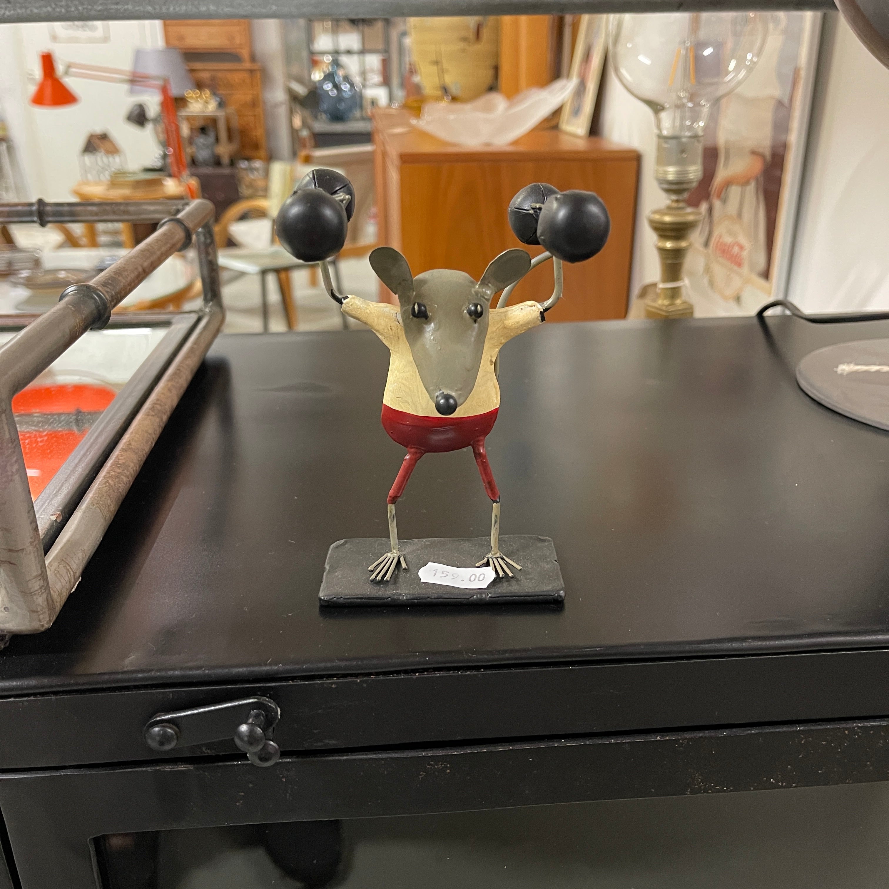 Metal mus – Lundsminde Retro, Design & Galleri